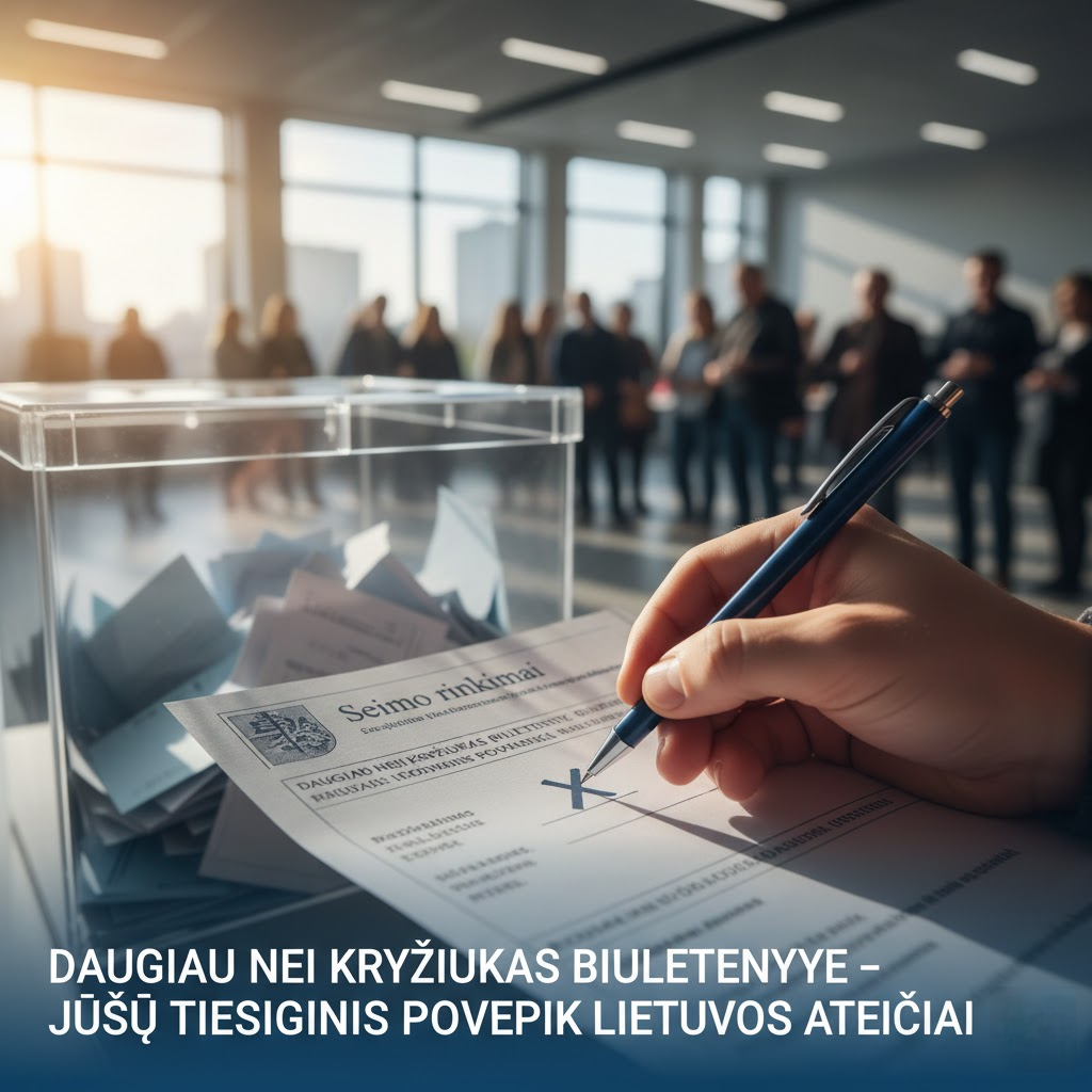 Seimo rinkimai: daugiau nei kryžiukas biuletenyje – Jūsų tiesioginis ...
